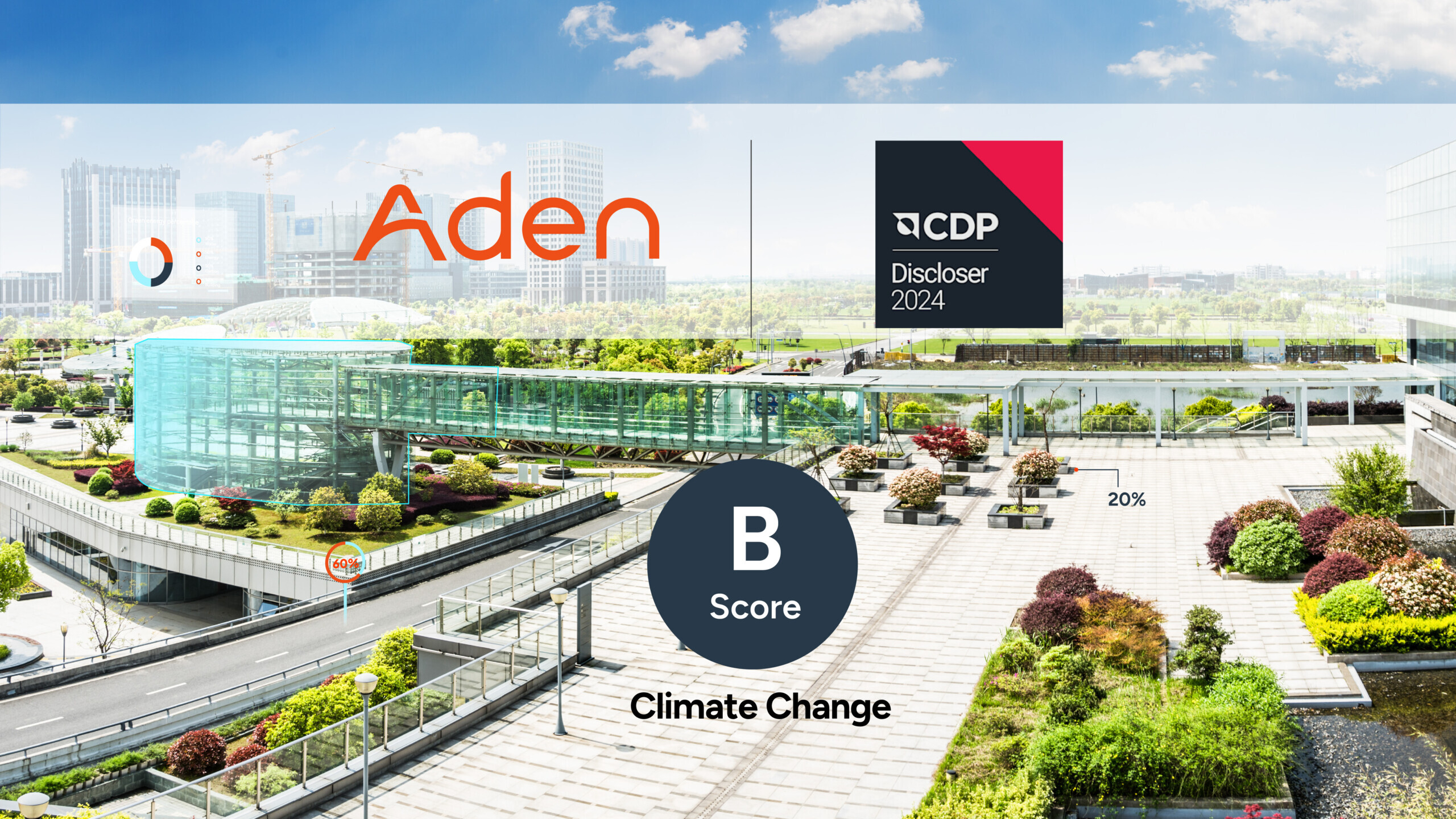 Aden China secures CDP ‘B’ rating again, pioneering in ESG practices | Aden Services